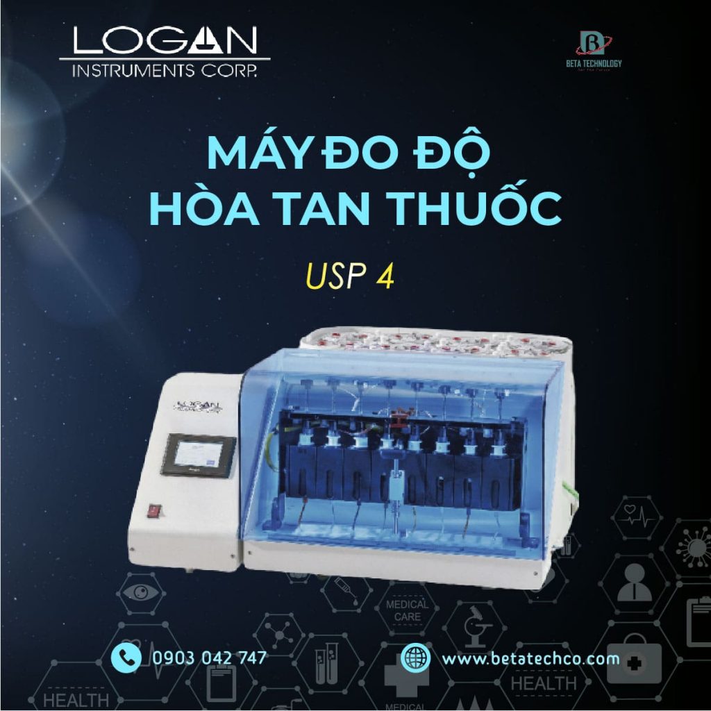 Máy đo độ hòa tan tự động theo USP 4 - Beta Technology