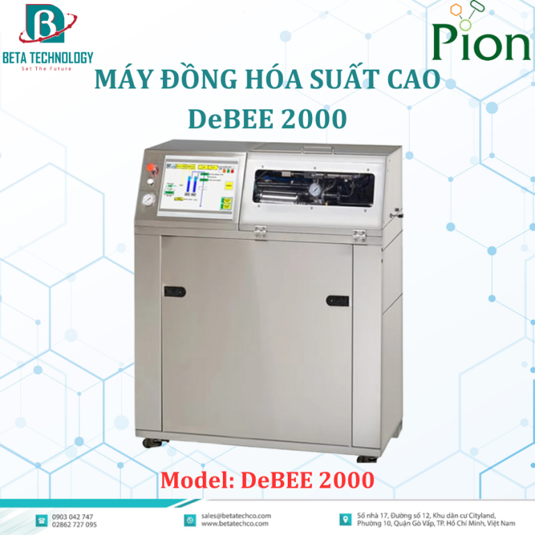 Máy đồng hóa áp suất cao DeBEE 2000 - Beta Technology